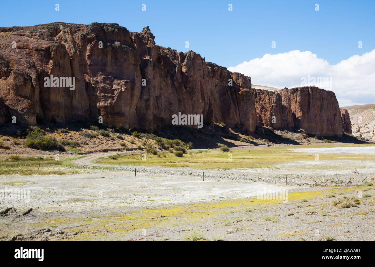 Views of landscape of Andes foothills Stock Photo - Alamy