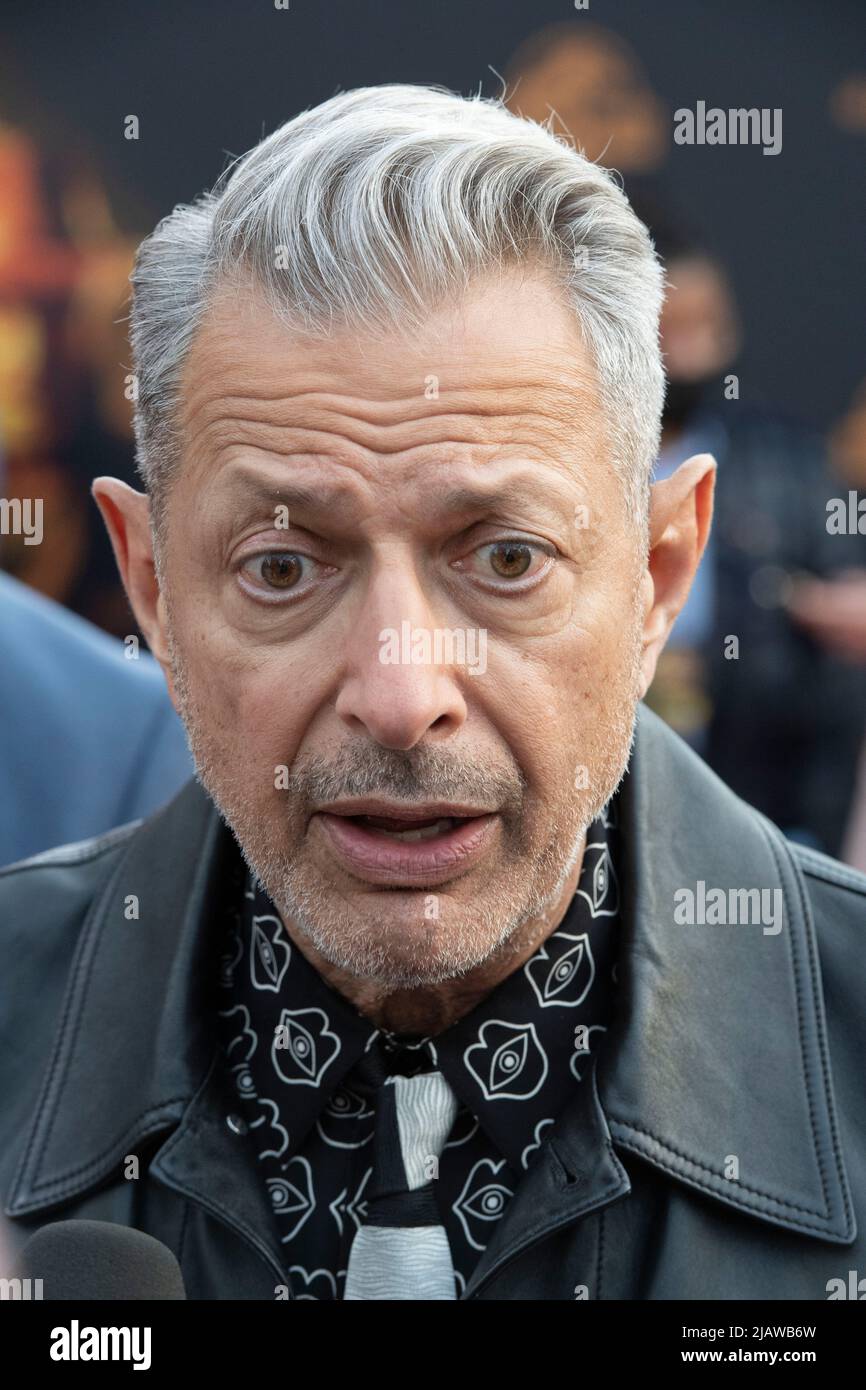 Cologne, Deutschland. 30th May, 2022. Actor Jeff GOLDBLUM, USA, Red ...