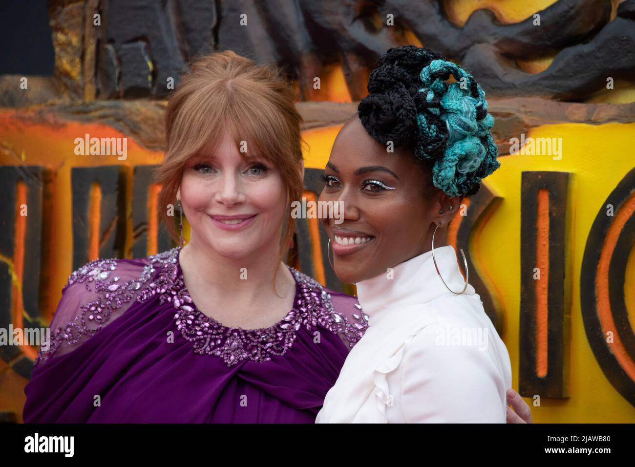 Cologne, Deutschland. 30th May, 2022. from left: actress Bryce Dallas ...
