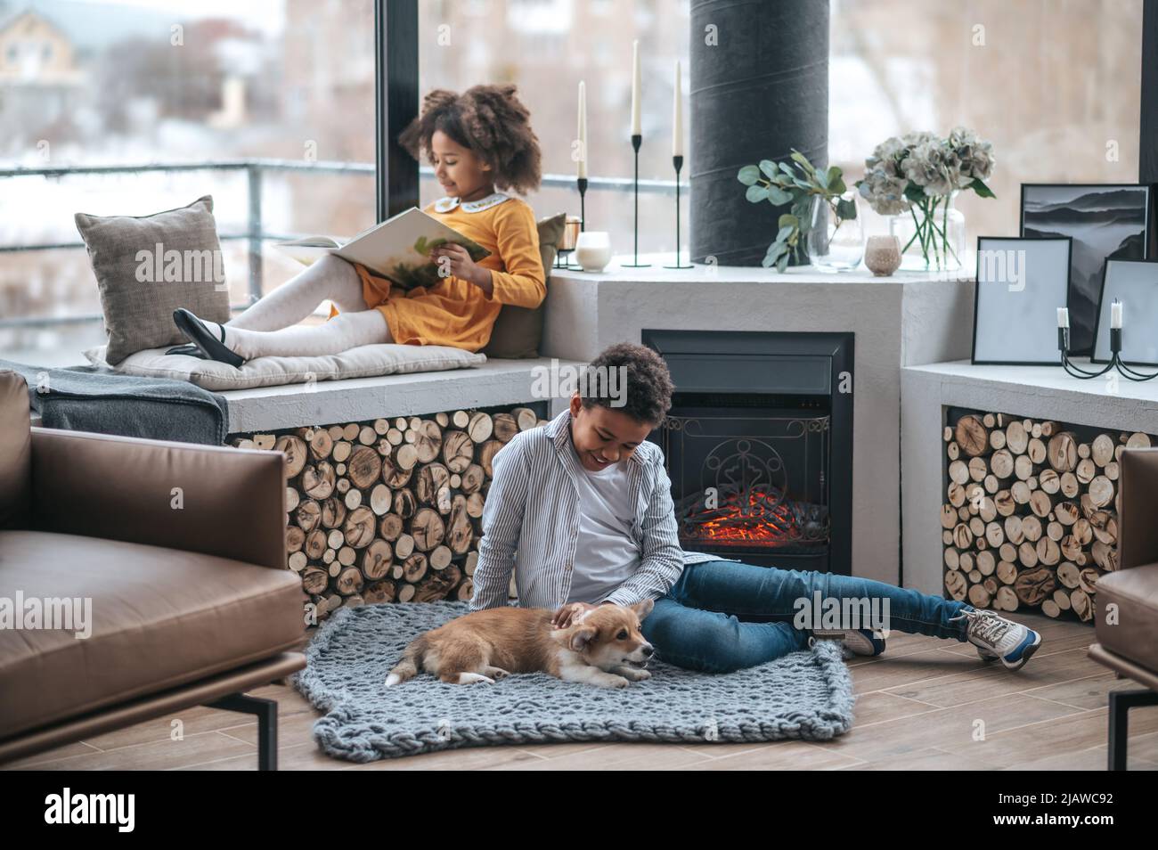 Peaceful time together hi-res stock photography and images - Alamy
