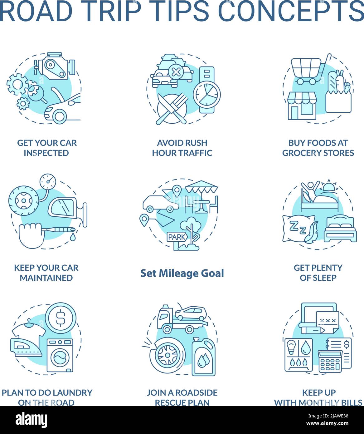 Trip organizing Stock Vector Images - Alamy