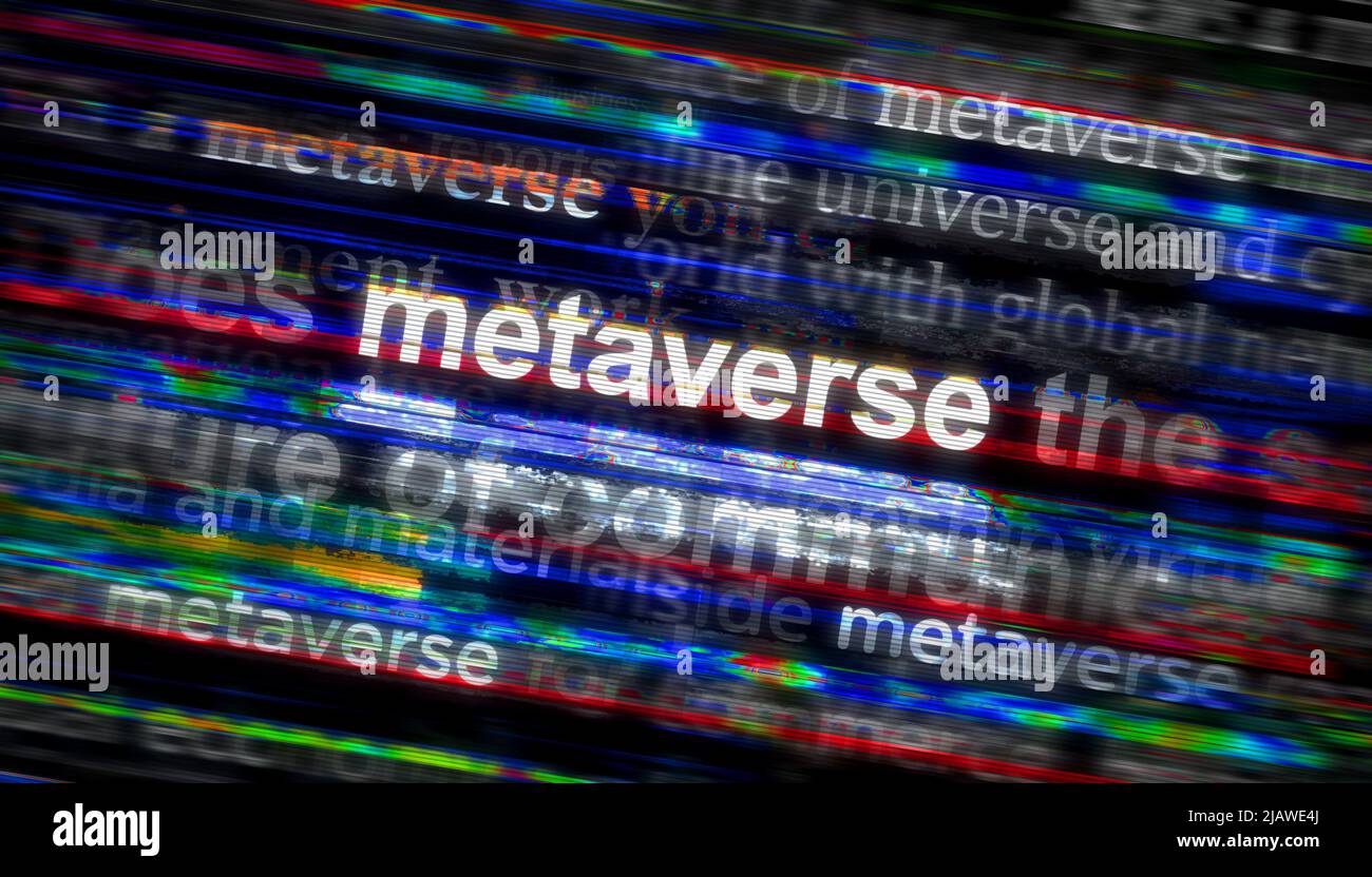 Headline news across international media with Metaverse, cyberspace ...