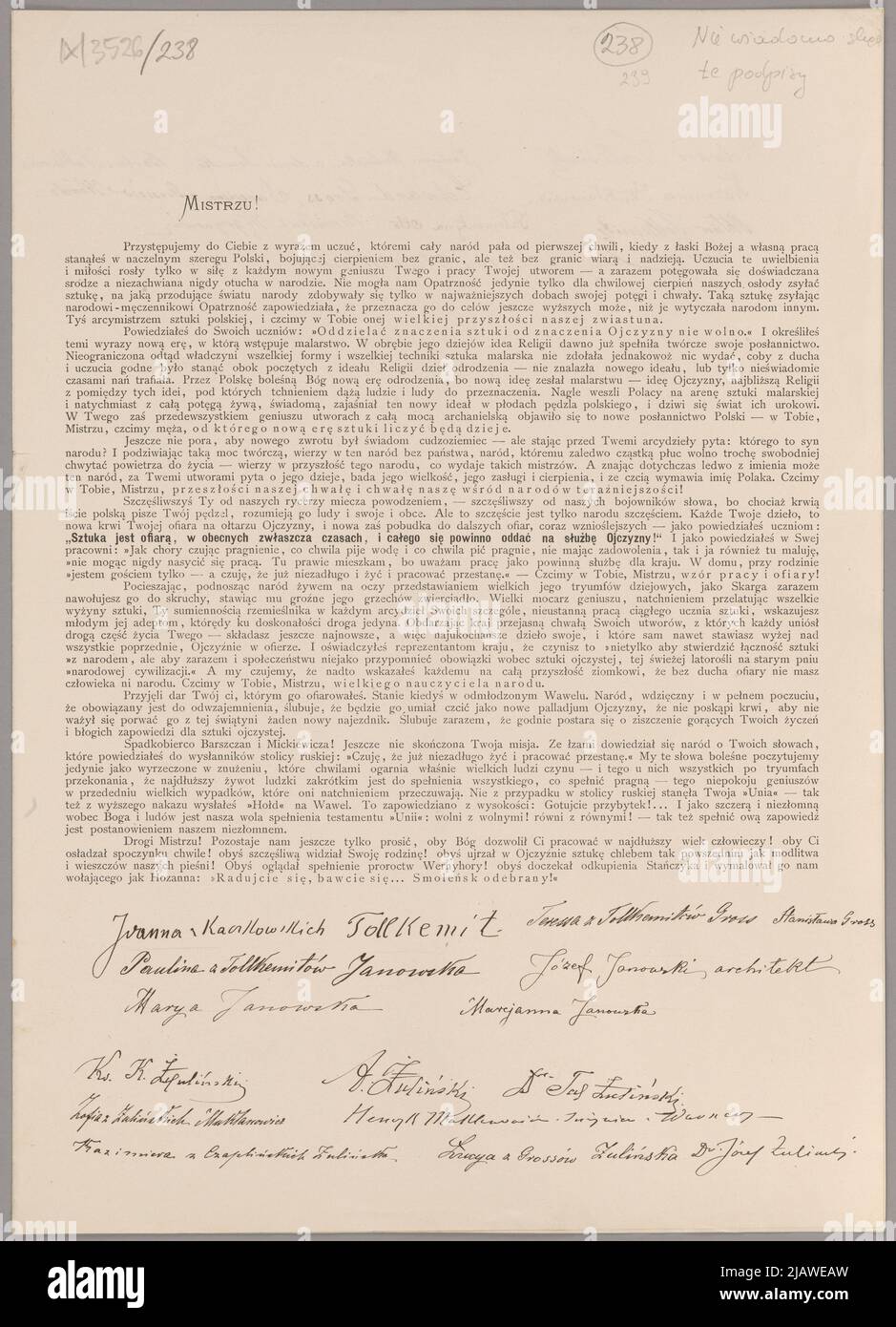 Bliżej Kultury Unknown, Badowski, Józef (open at the beginning of the ...