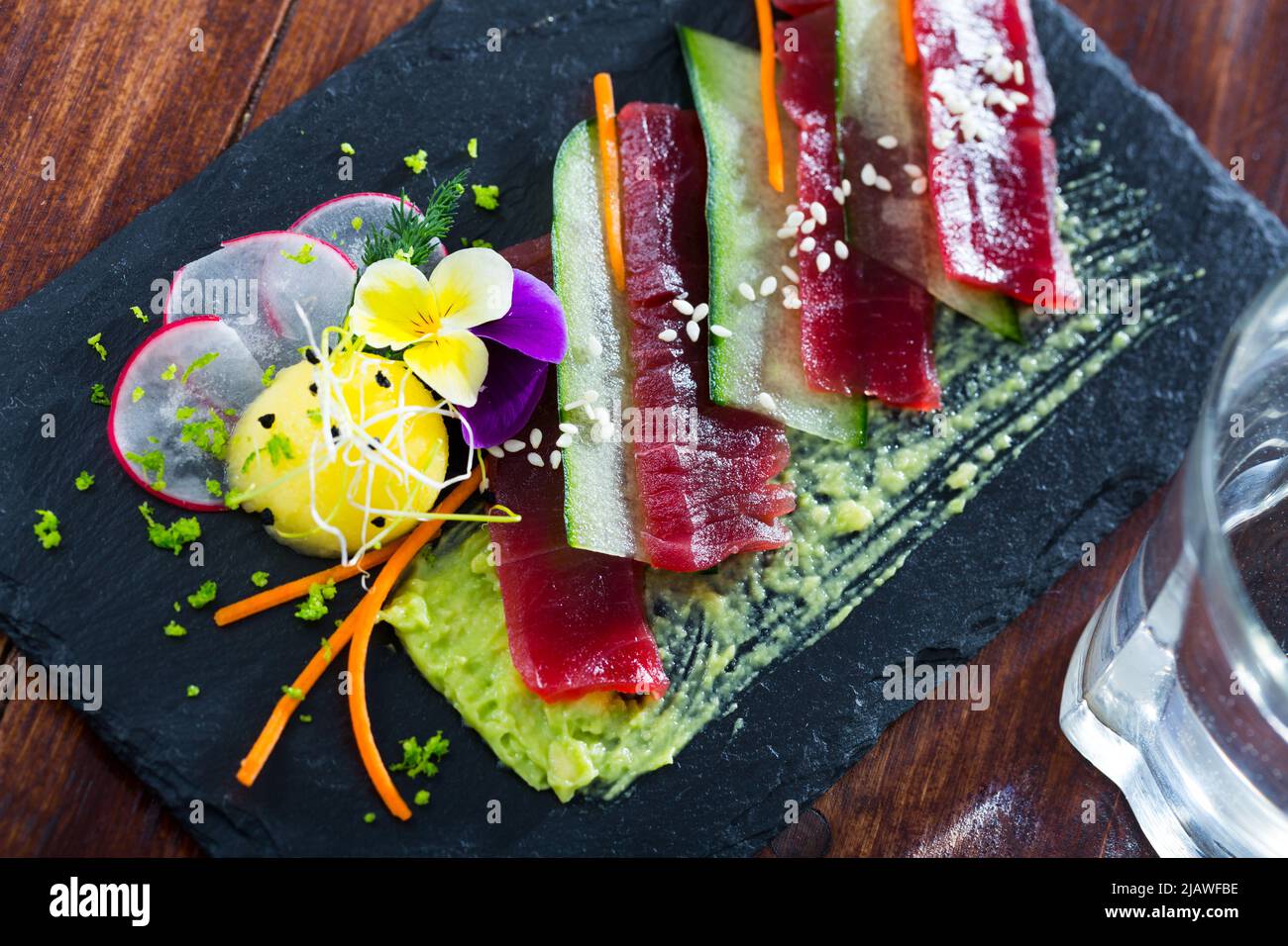 Sashimi japanese national dish hi-res stock photography and images - Alamy