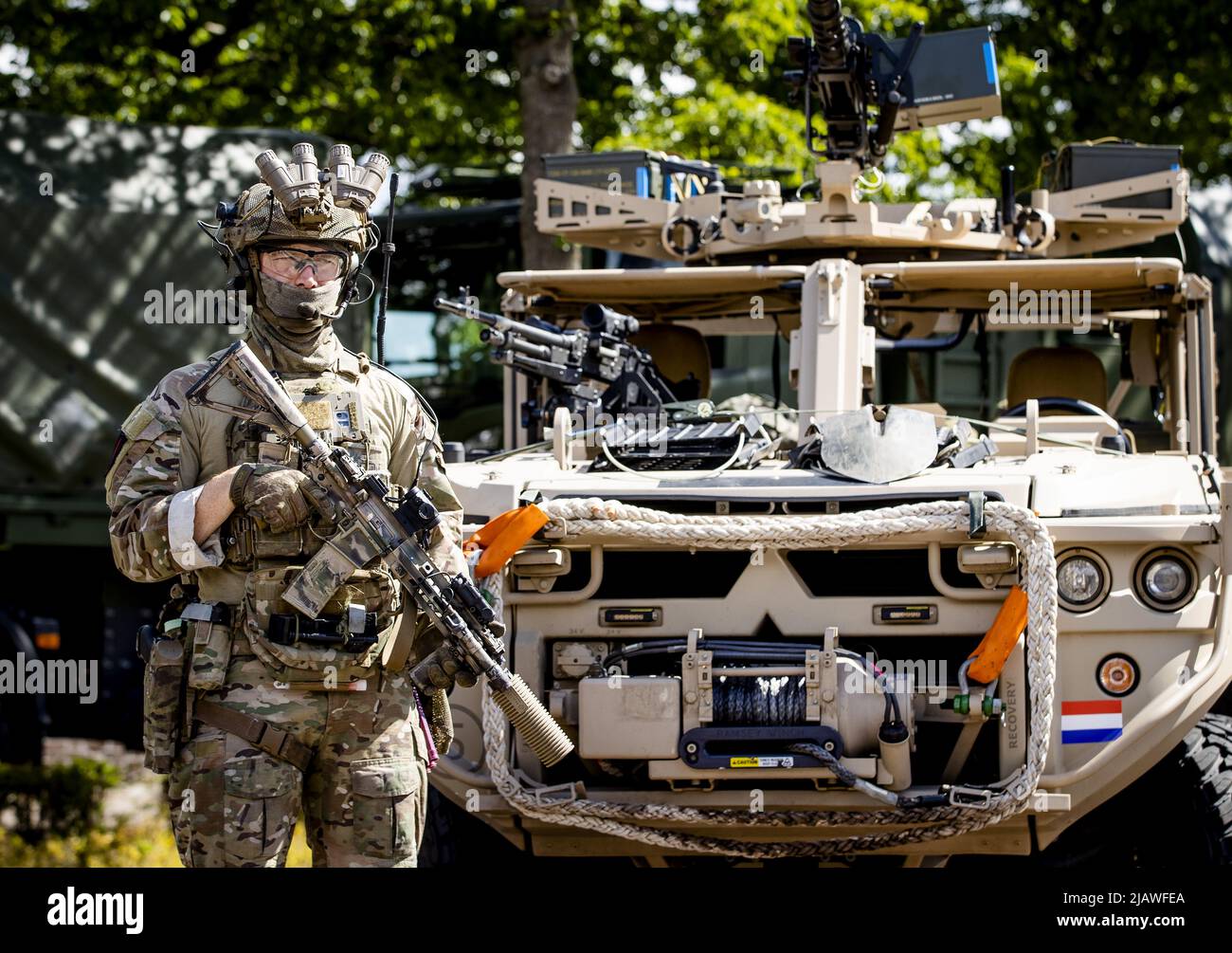 2022-06-01 11:22:06 ROTTERDAM - An operator of the Commando Corps (KCT ...