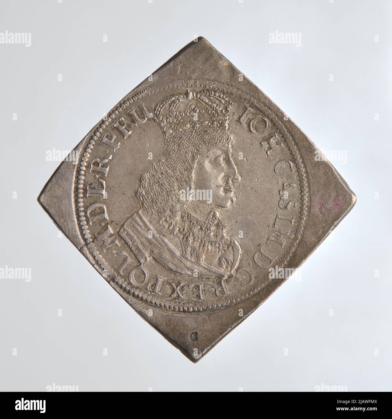 John II Kazimierz (1649 1668), ORT Elbląg, Elbląg, Clip; 1651 Mint of ...