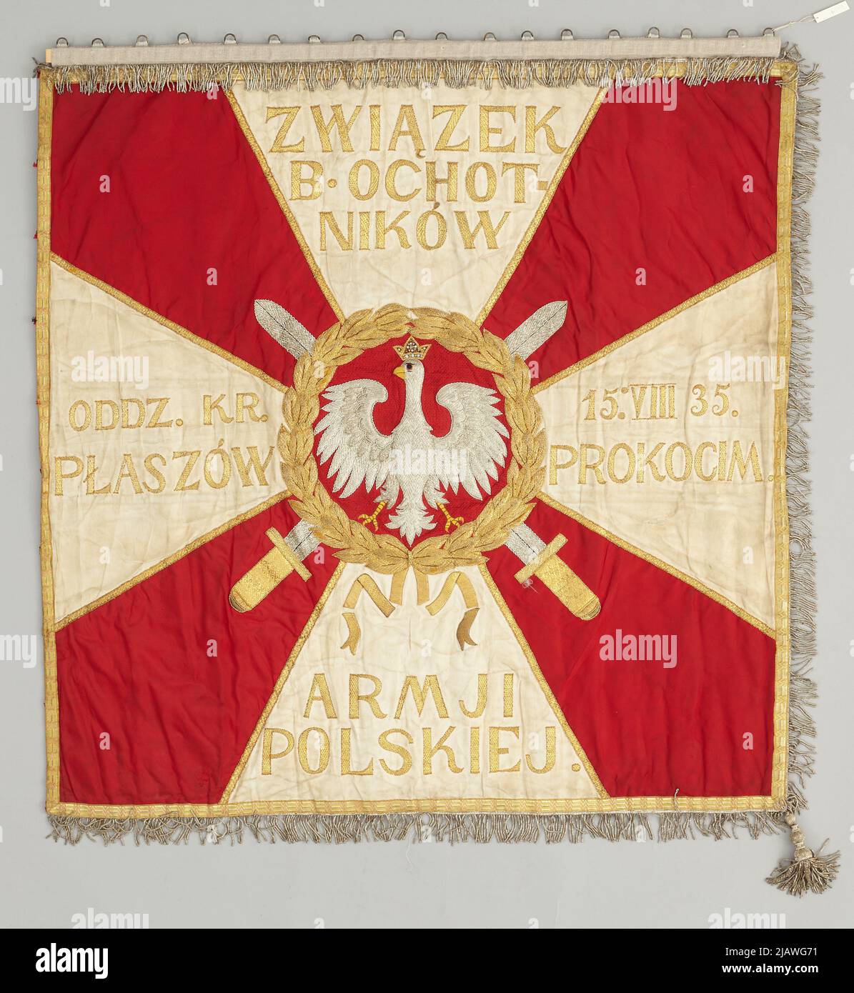 Banner of Former Volunteers of the Polish Army. Kraków Kraków Płaszów ...