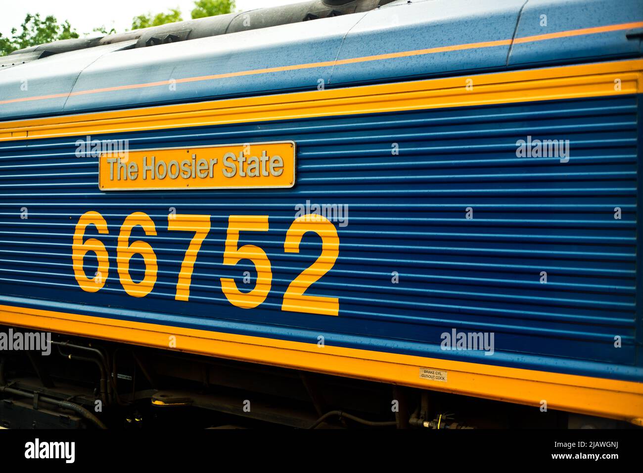 Class 66752 locomotive hi-res stock photography and images - Alamy