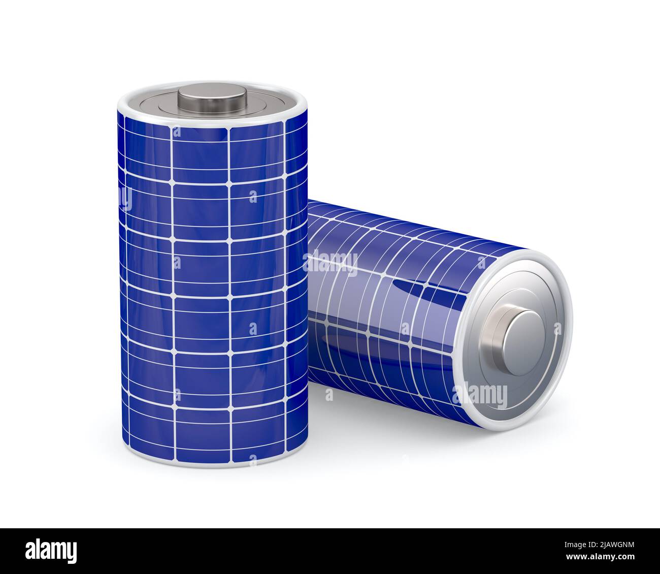 solar panel battery on white background. Isolated 3D illustration Stock ...