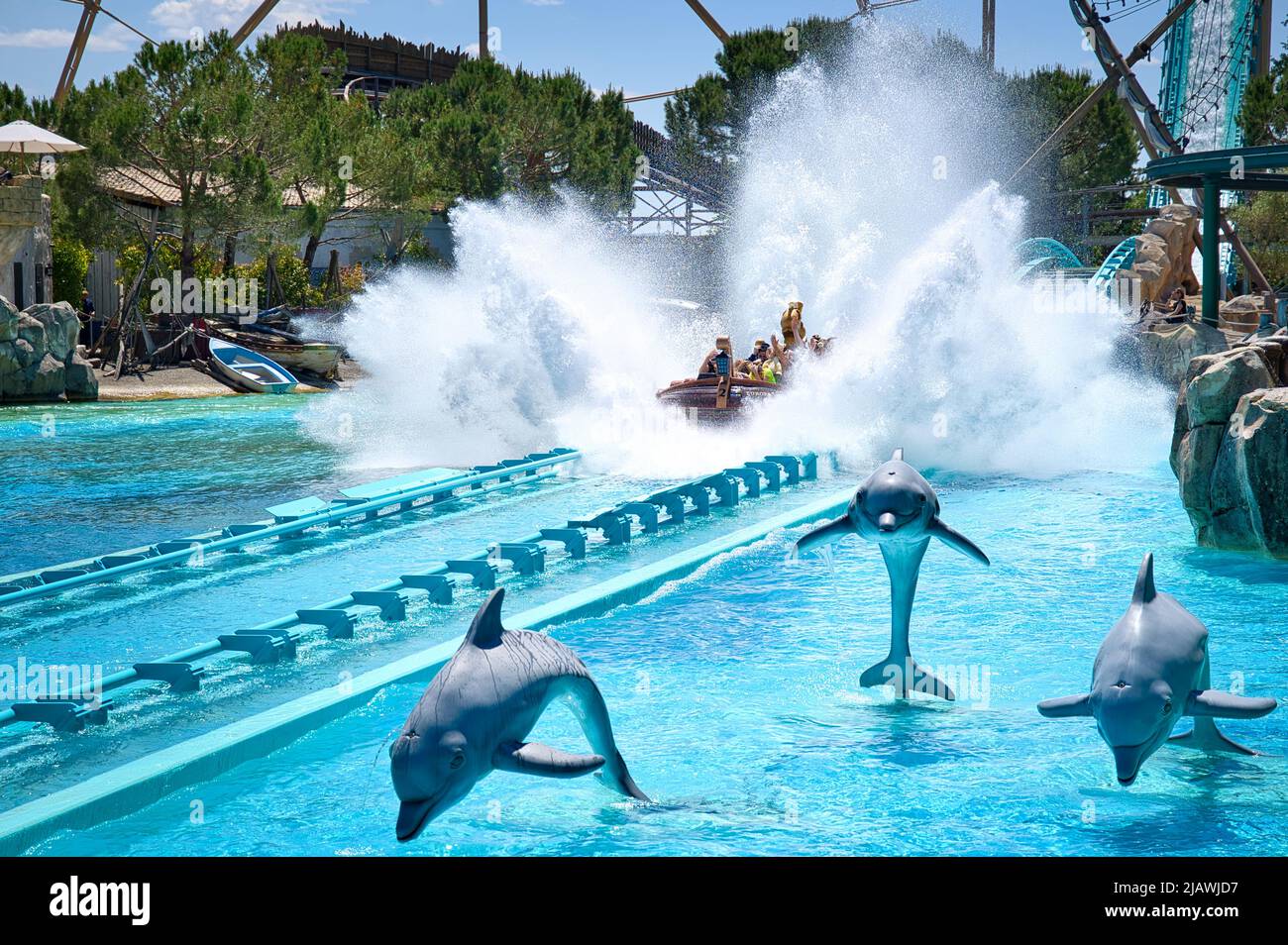 Europa-Park Rust Baden-Württemberg Stock Photo - Alamy