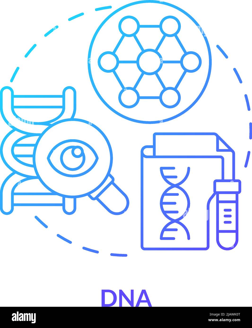 Dna screening Stock Vector Images - Alamy