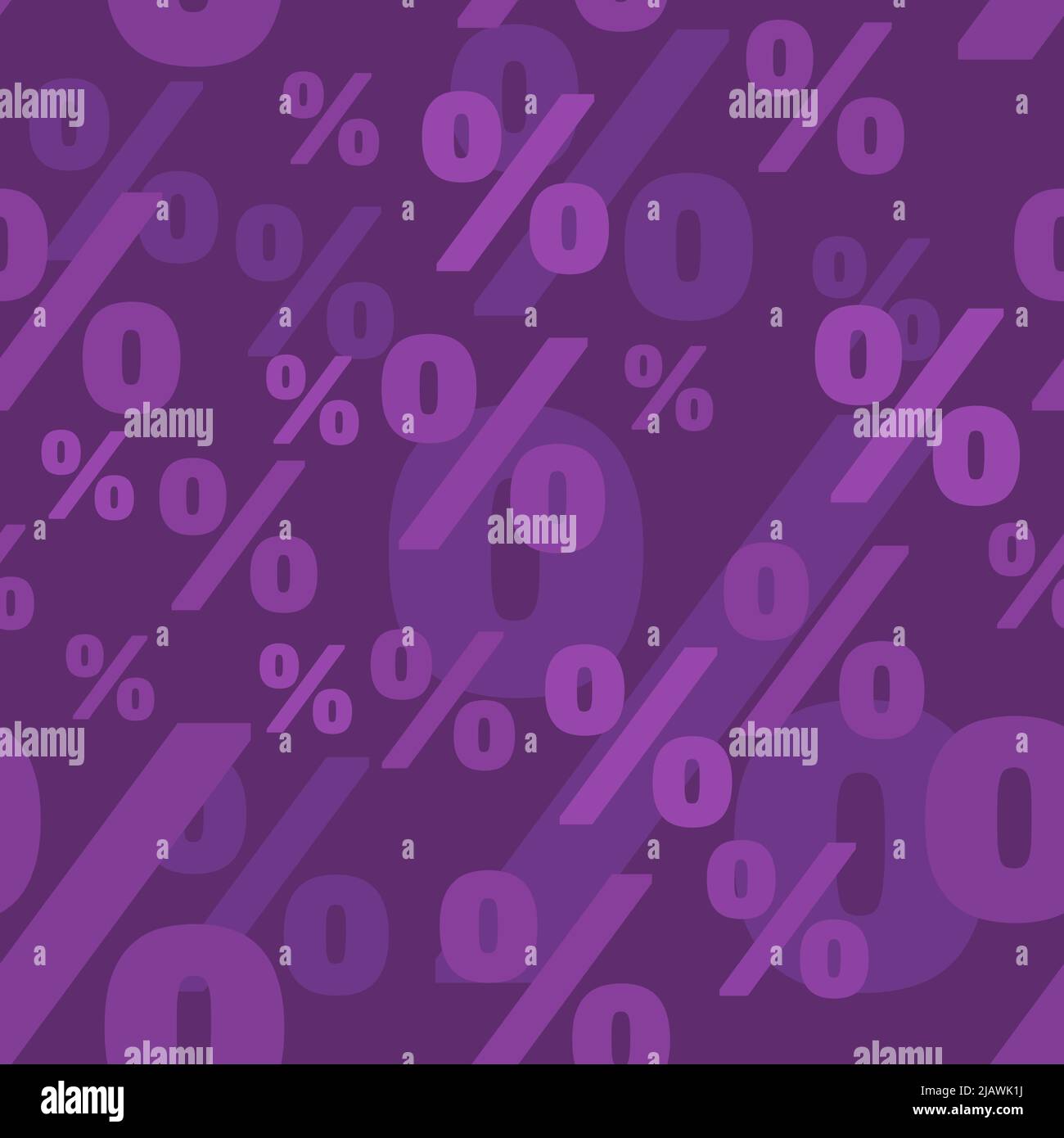 Percent seamless background. Advertising promo deal texture with ...