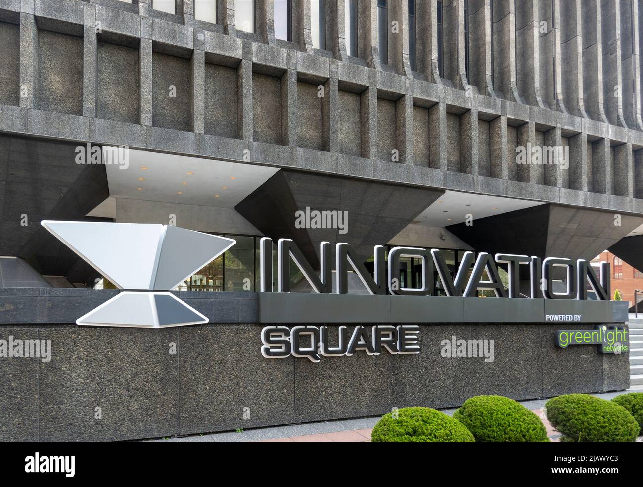 student housing in Innovation Square in downtown Rochester NY Stock ...