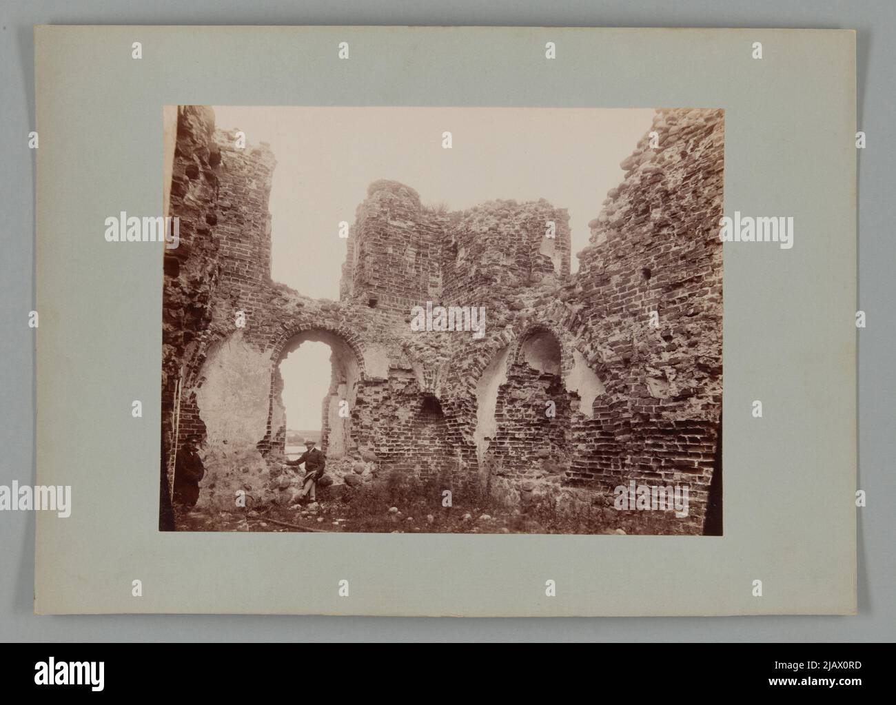 TRAKAI the Castle of IIthuanian Grand Dukes ruins a former interior ...