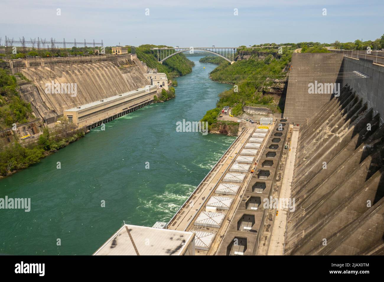 New York Power Authority Niagara Power Vista Lewiston NY Stock Photo ...