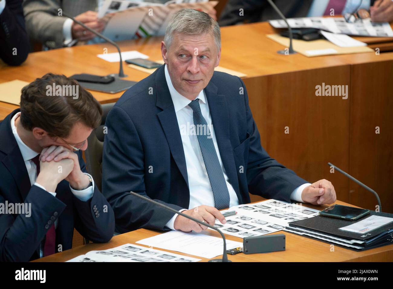 Nrw minister president hendrik wuest hi-res stock photography and ...