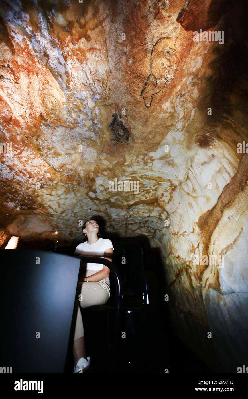 Test and first visit for 1000 people in Cosquer cave in Marseille ...