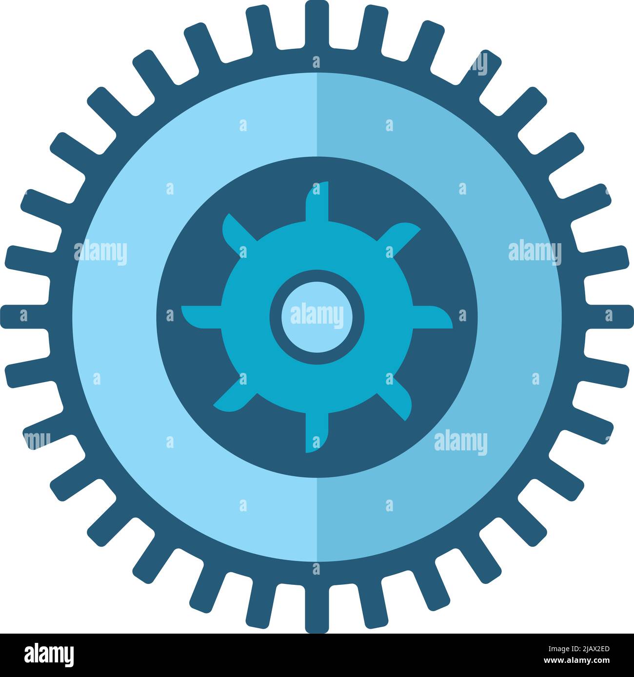 cute gear design Stock Vector Image & Art - Alamy
