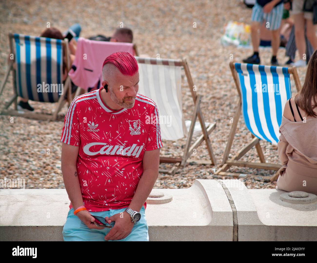 Liverpool f c fan hi-res stock photography and images - Alamy