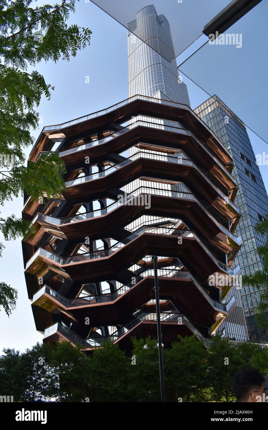 The Vessel, Hudson Yards, Manhattan, New York City, USA Stock Photo - Alamy