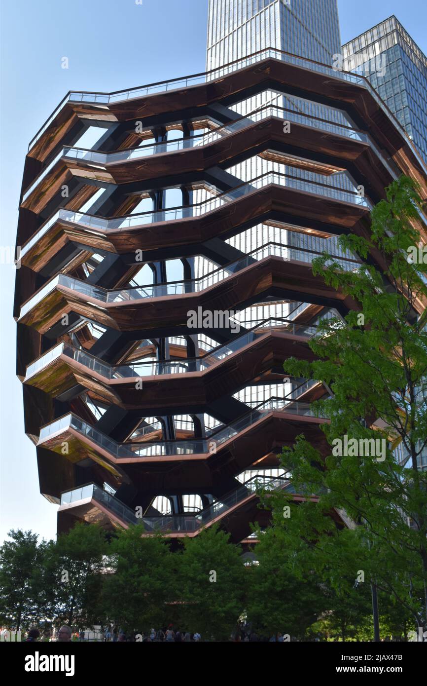 The Vessel, Hudson Yards, Manhattan, New York City, USA Stock Photo - Alamy