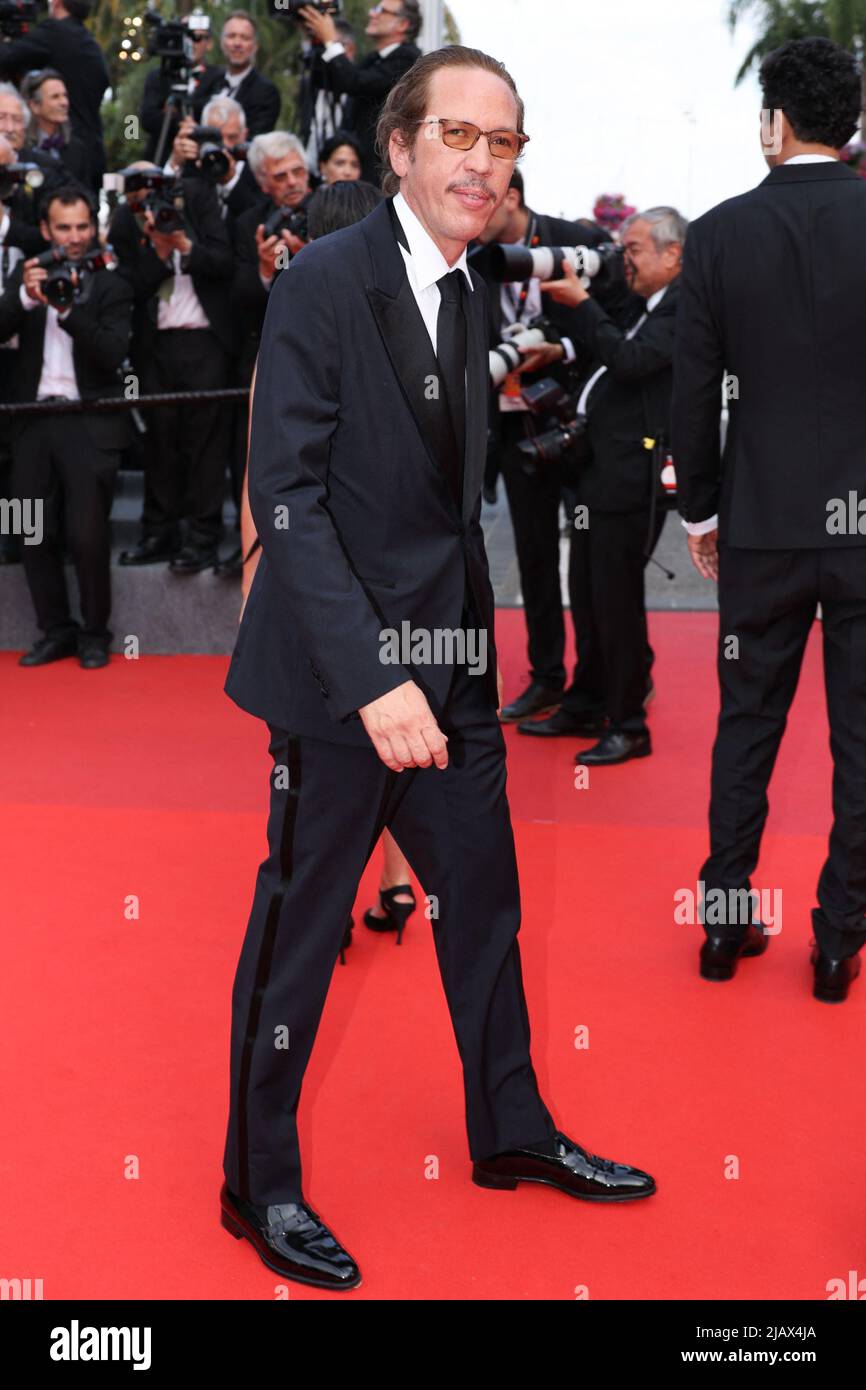 Reda Kateb attending the 75th Anniversary celebration screening of "The ...