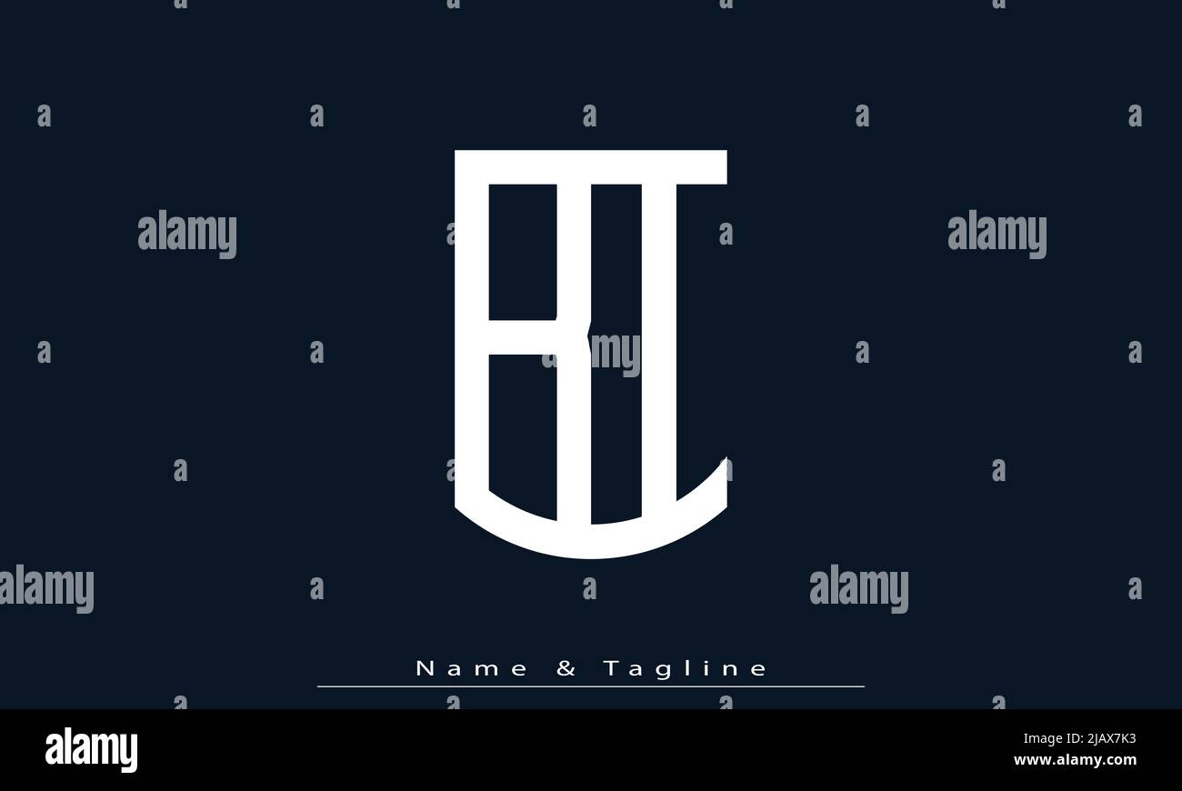 Alphabet letters Initials Monogram logo BI, IB Stock Vector Image & Art ...