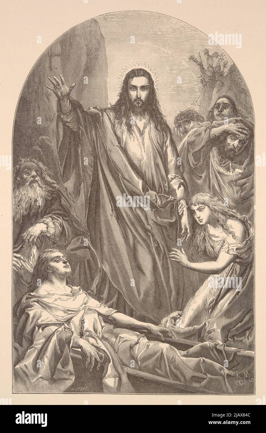 Resurrection of Lazarus Matejko, Jan (1838 1893), Styfi, Jan (1841 1921 ...