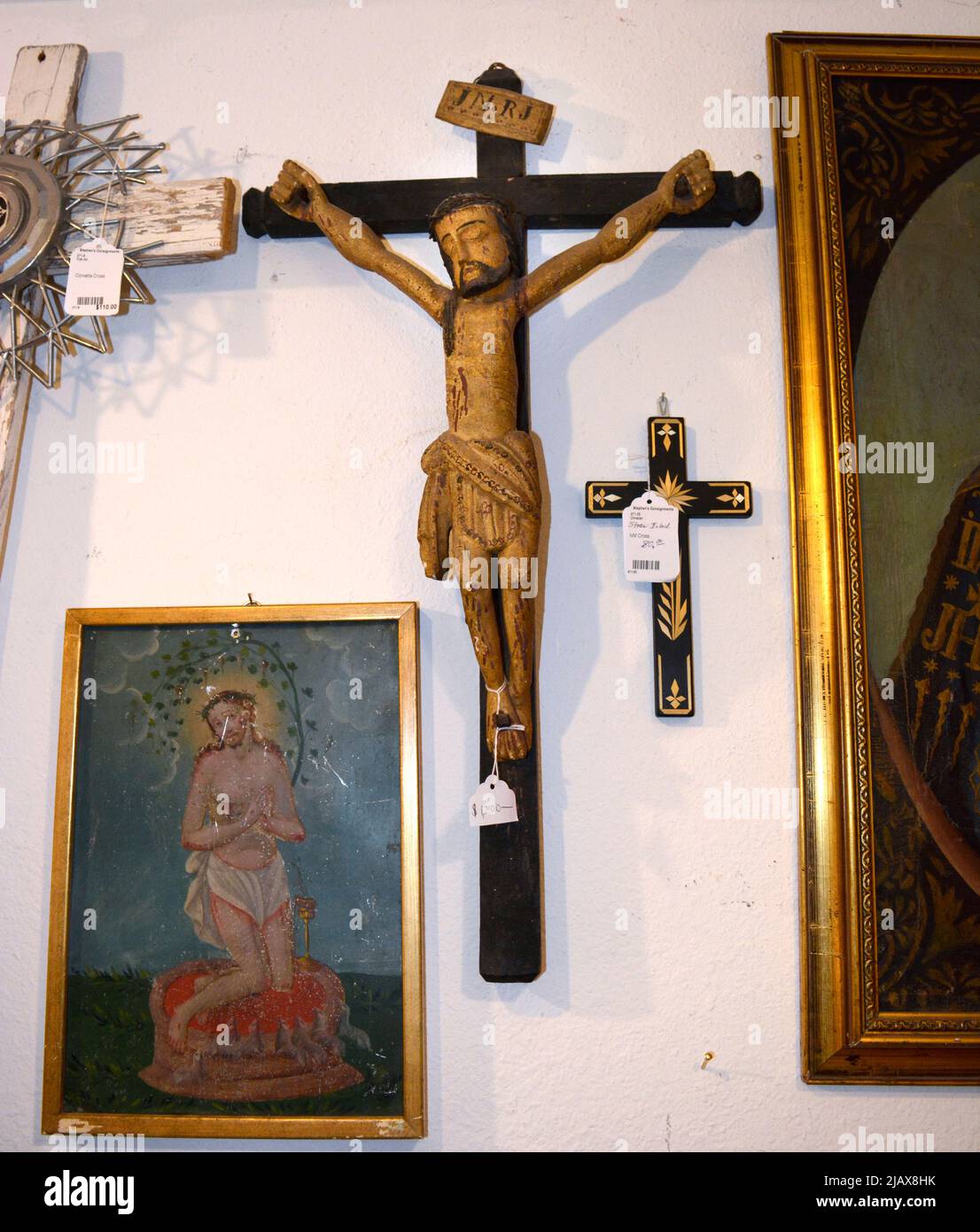 Paintings of religious figures hi-res stock photography and images - Alamy