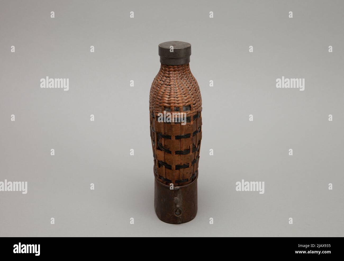Glass manner unknown label Stock Photo - Alamy