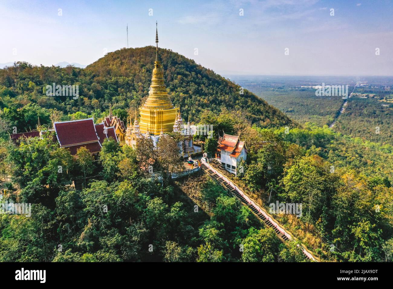 Wat phra phutthabat tak pha temple hi-res stock photography and images ...