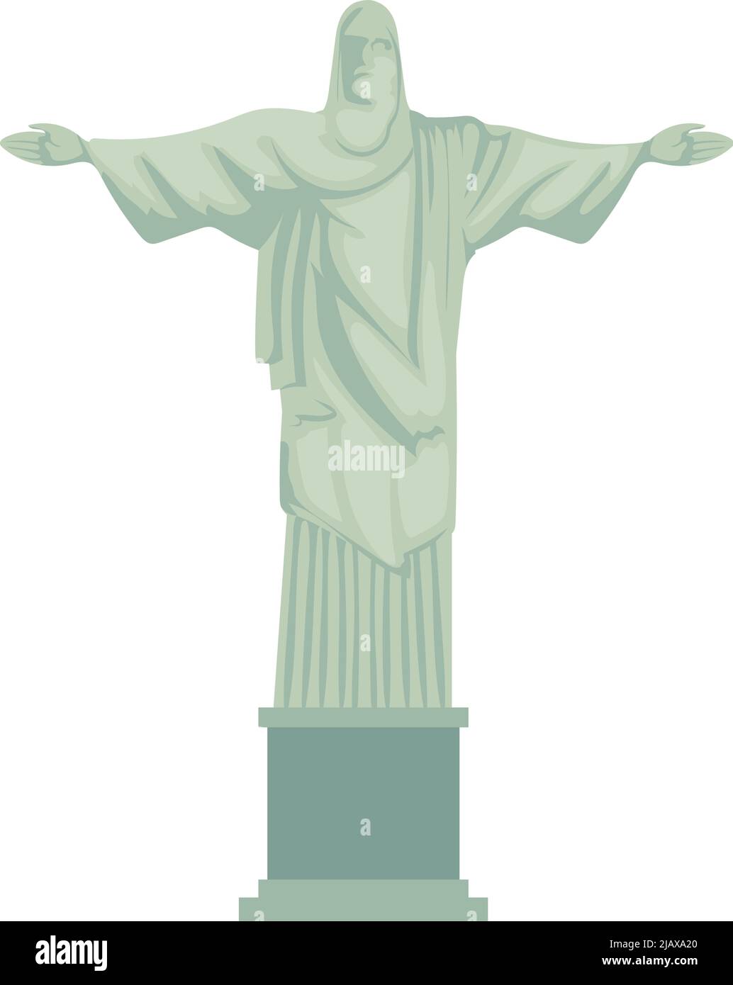 redeemer christ statue Stock Vector Image & Art - Alamy