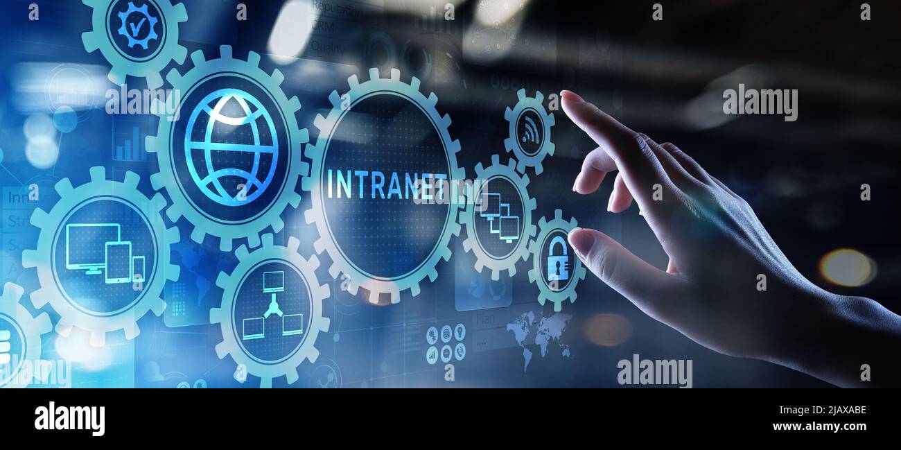 Intranet Business Corporate communication document management system ...