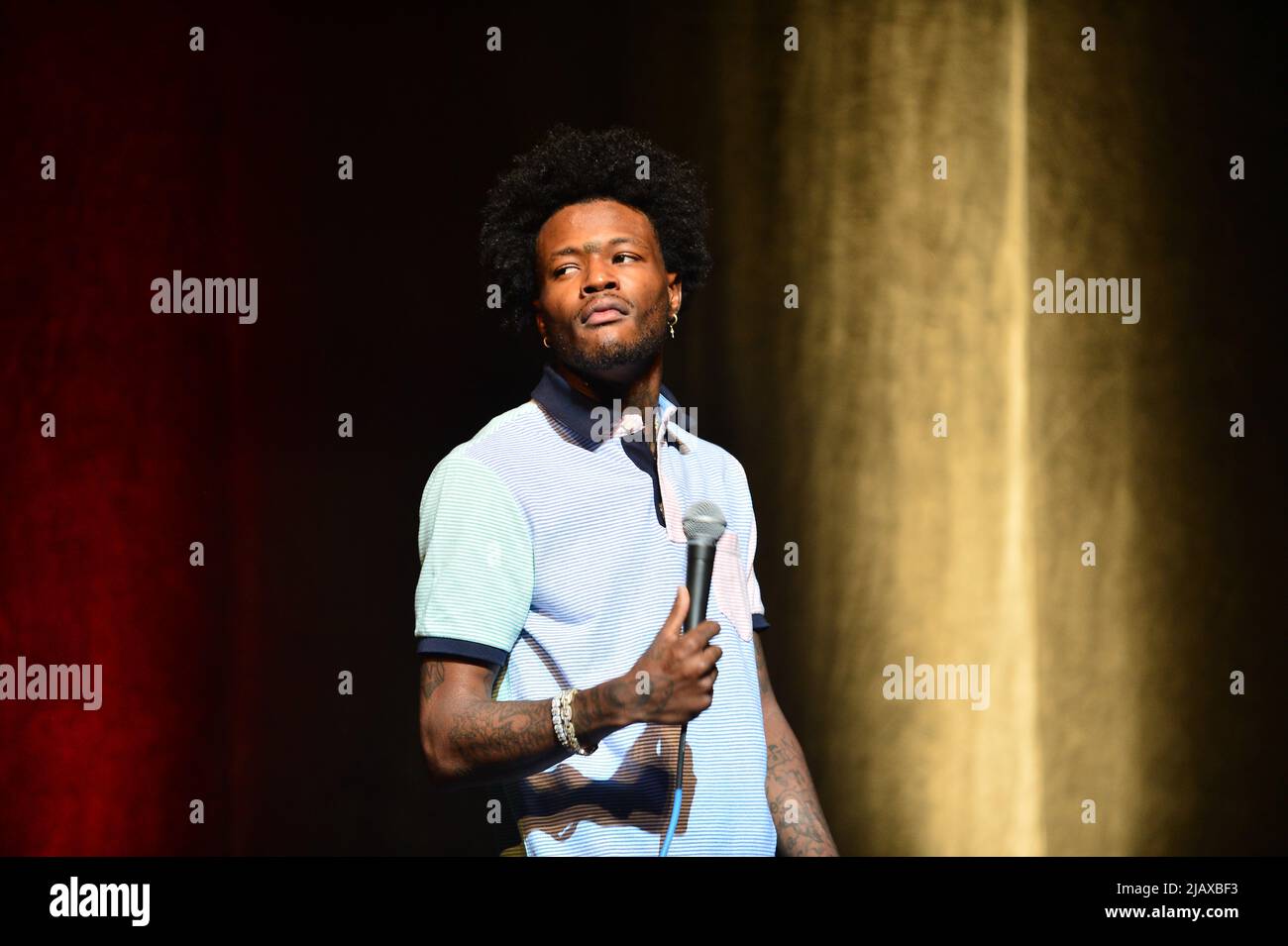 Miami, FL, USA. 30th May, 2022. Actor/ Comedian DC Young Fly performs ...