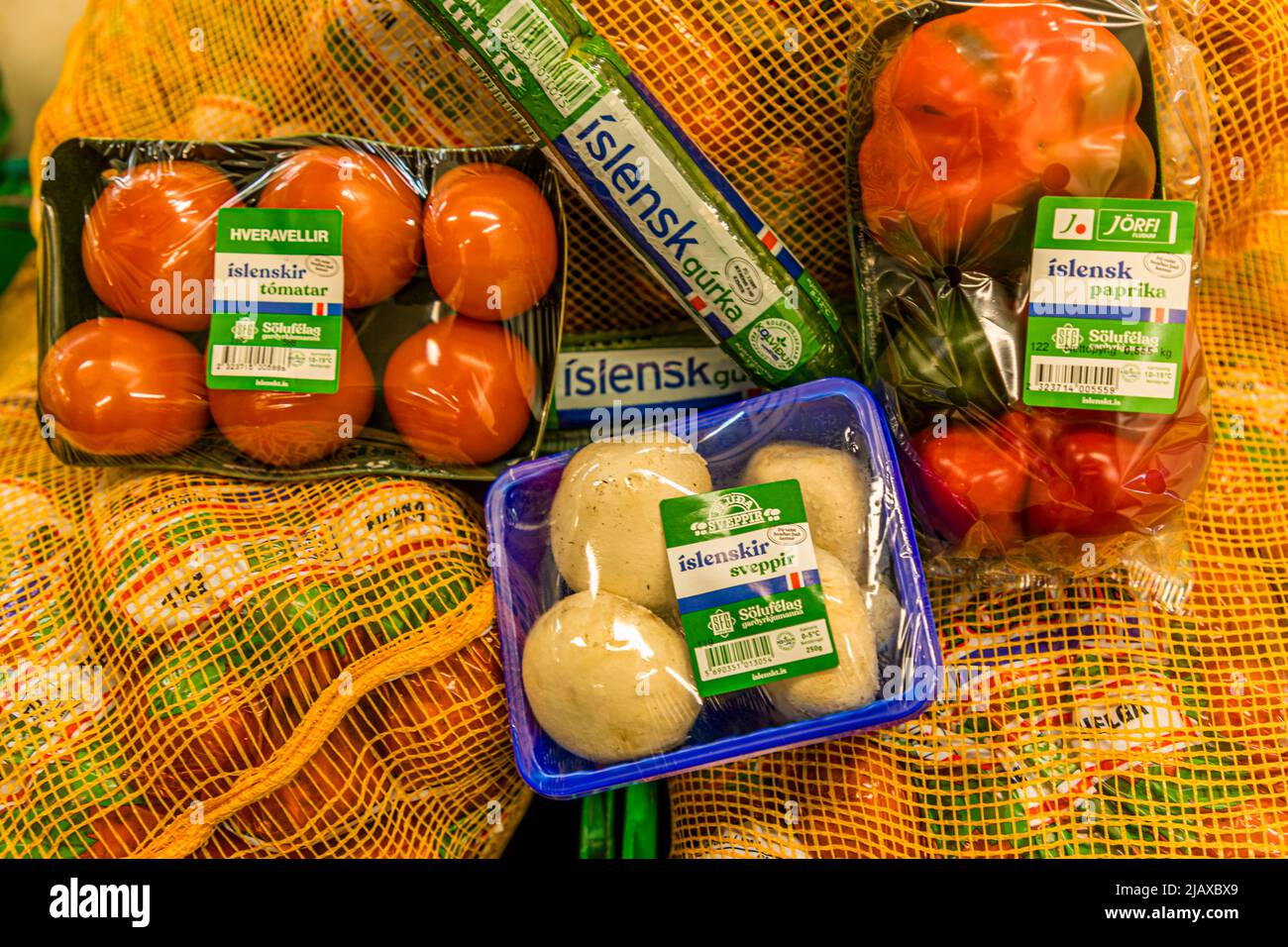 Iceland supermarket reykjavik hi-res stock photography and images - Alamy