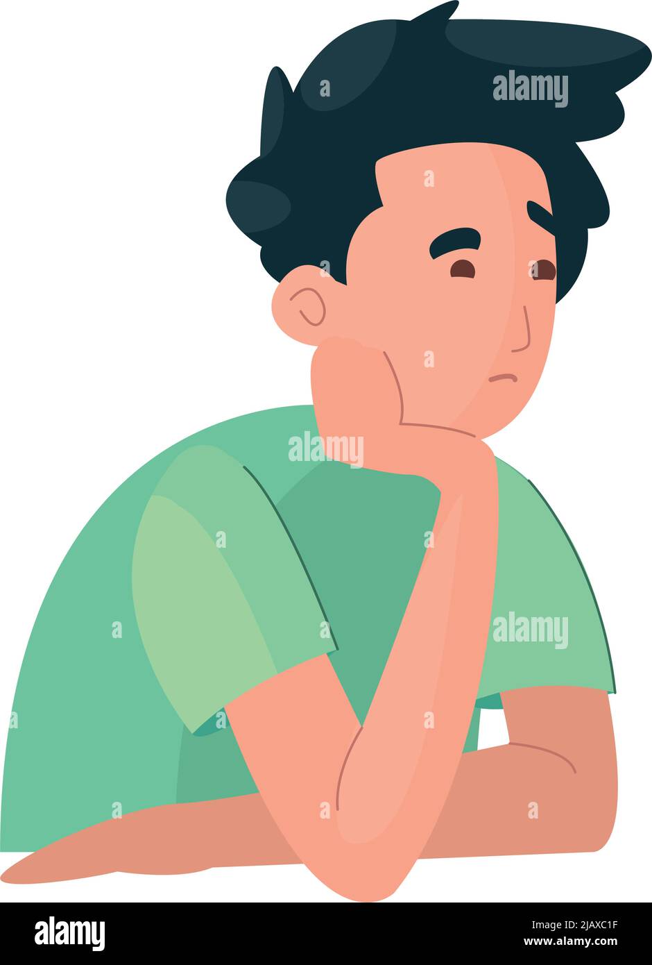 man thinking design Stock Vector Image & Art - Alamy