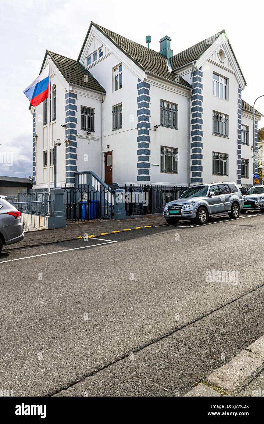 Russian Embassy in Reykjavik, Iceland Stock Photo - Alamy
