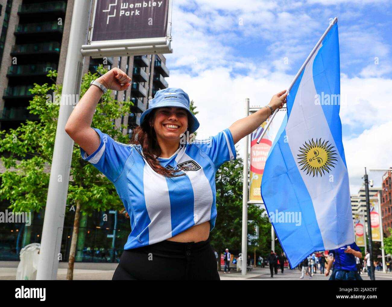 London, UK. 1st June 2022; Wembley Stadium, London, England : CONBEMOL ...