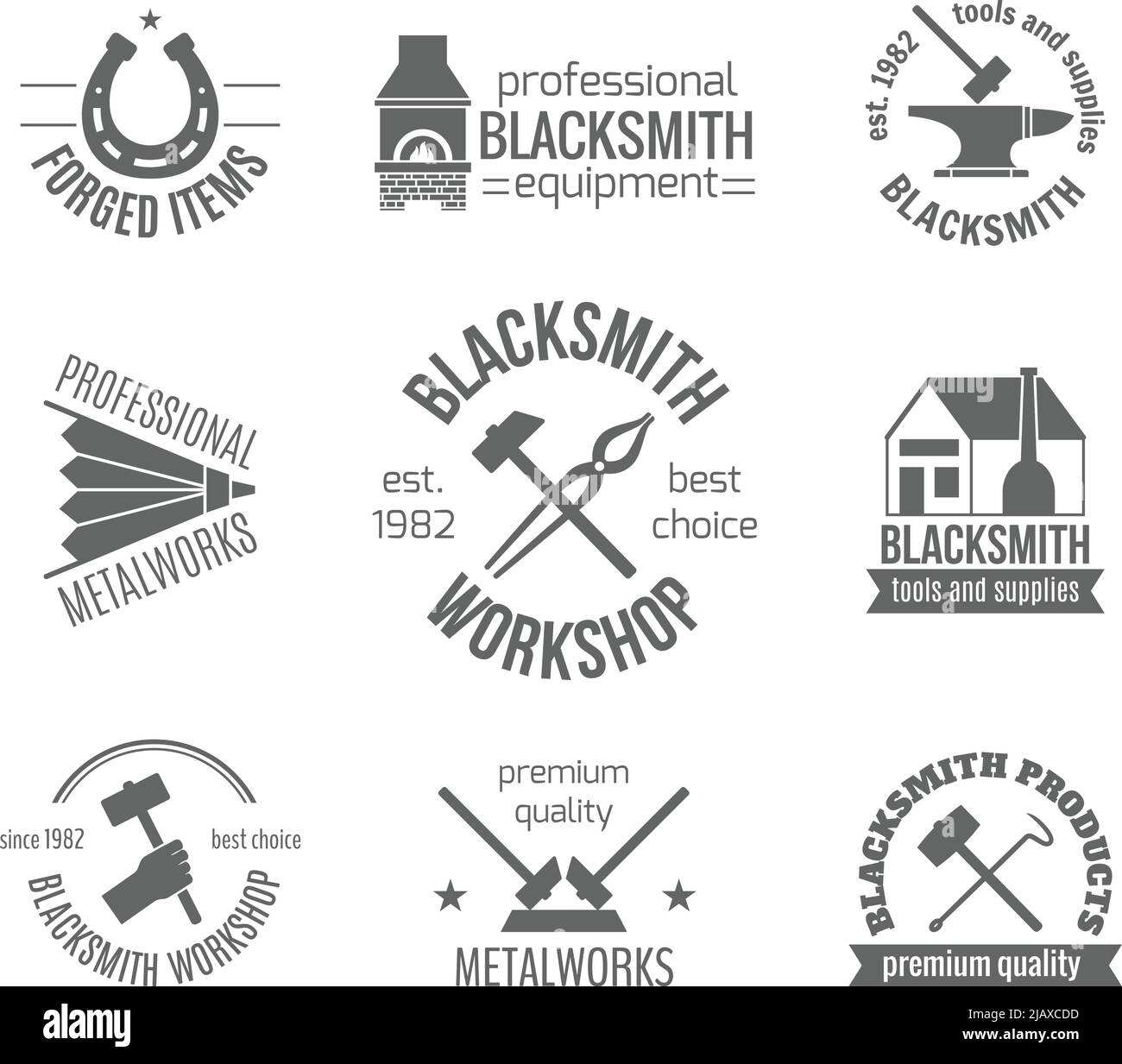 Metalworks Stock Vector Images - Alamy
