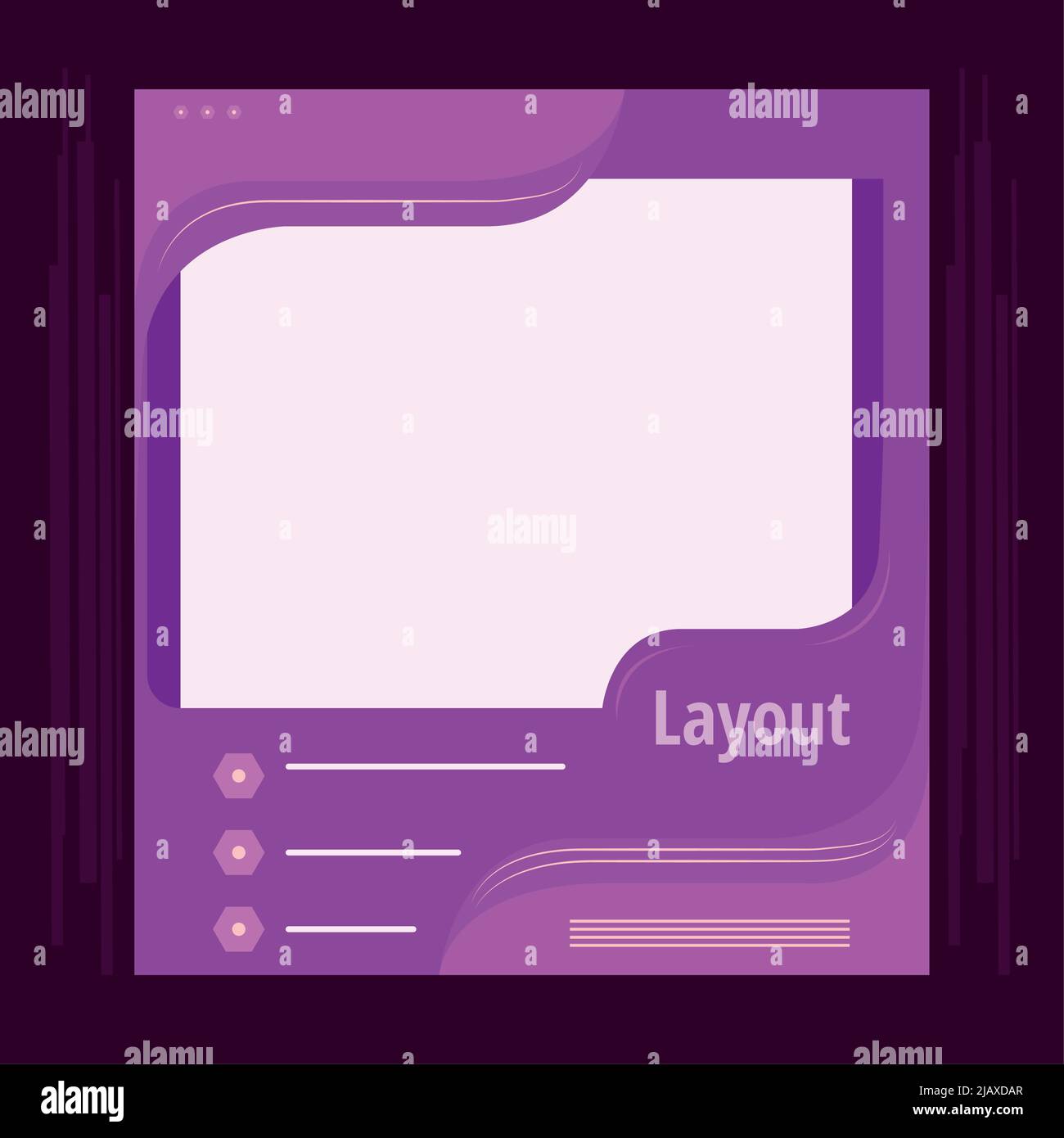 layout design poster Stock Vector Image & Art - Alamy