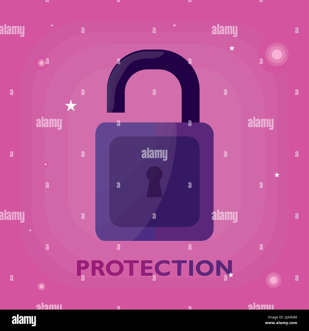 purple padlock poster Stock Vector Image & Art - Alamy