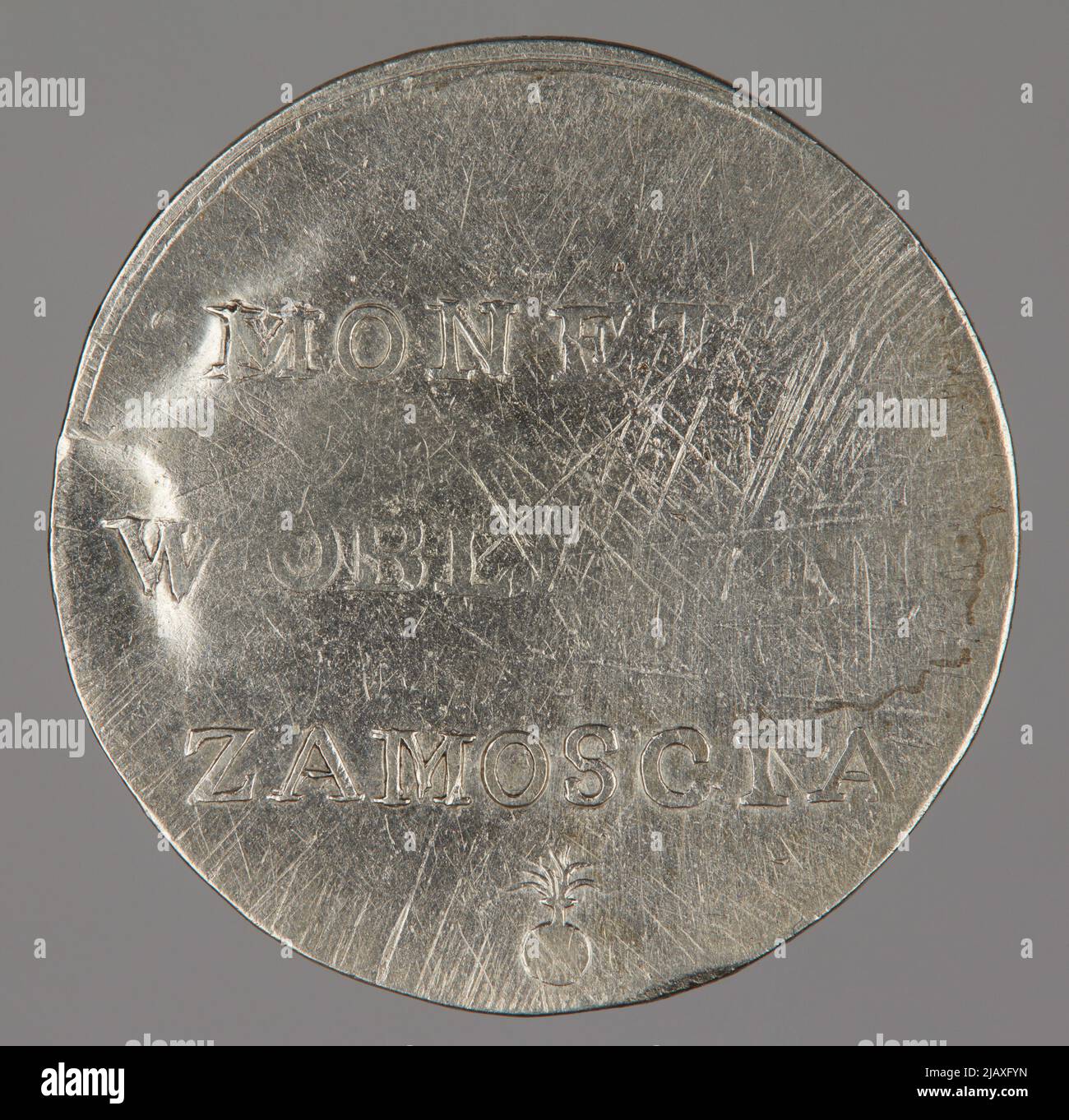 2 zloty coin issued in besieged Zamość during 1813 Stock Photo - Alamy