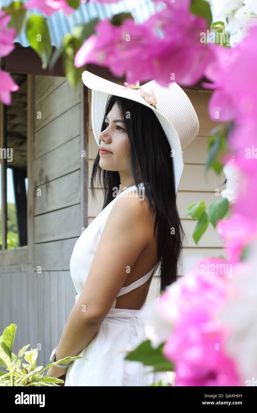 The island of Koh Tao, Thailand, with model Yuwadee Kulwong Stock Photo - Alamy