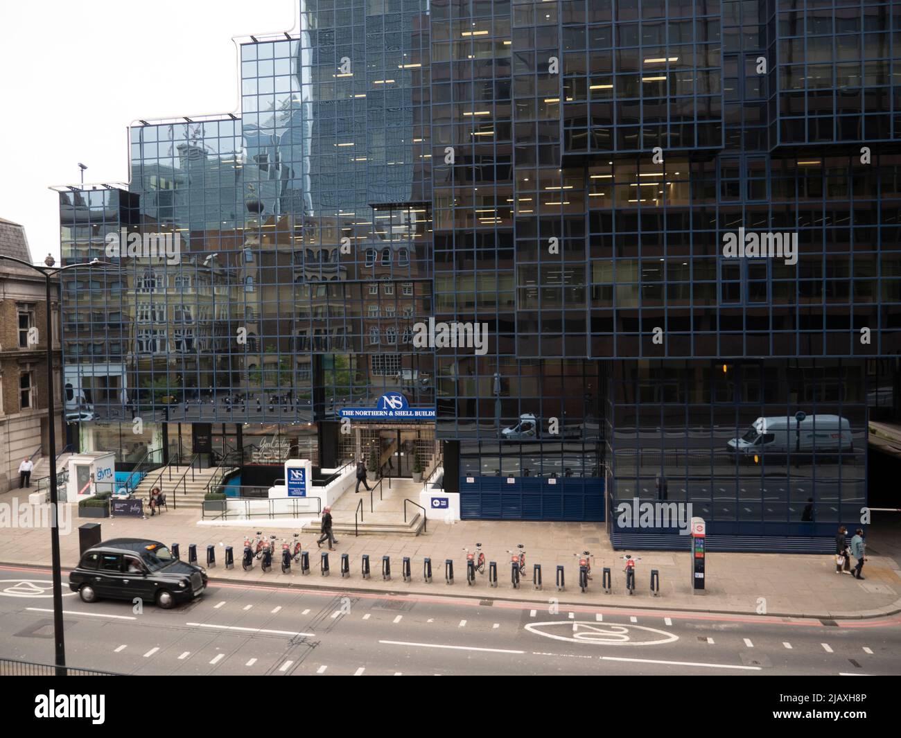 The Northern and Shell building, London, headquarters of N&S companies ...