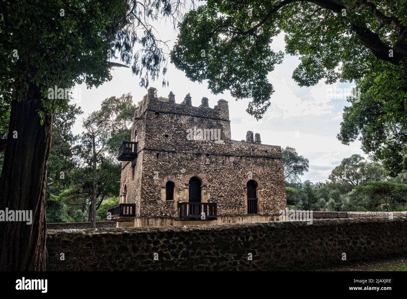 Debre Birhan Selassie Church, Gondar, Ethiopia, Africa Stock Photo - Alamy