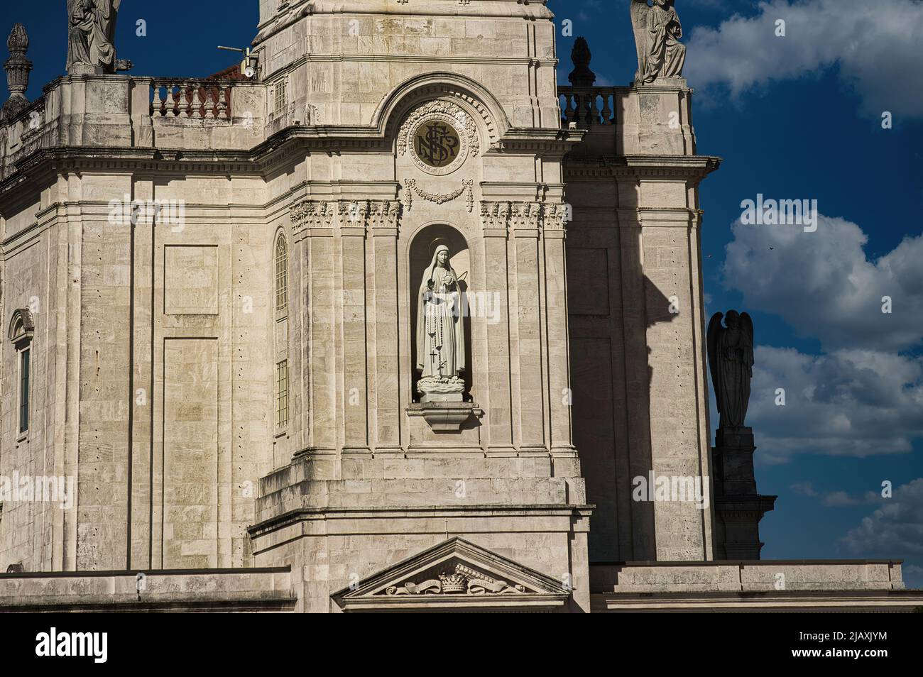 The famous Shrine of Our Lady of Fatima (Portugal) is a pilgrimage ...