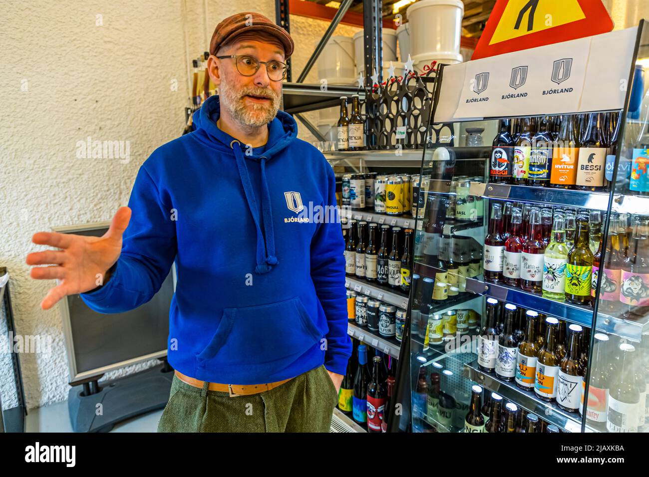 Þórgnýr Thoroddsen is a profound connoisseur of the Icelandic beer and ...