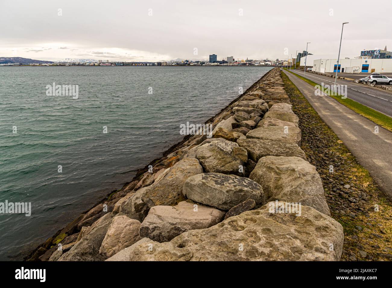 Port of Reykjavik, Iceland Stock Photo - Alamy