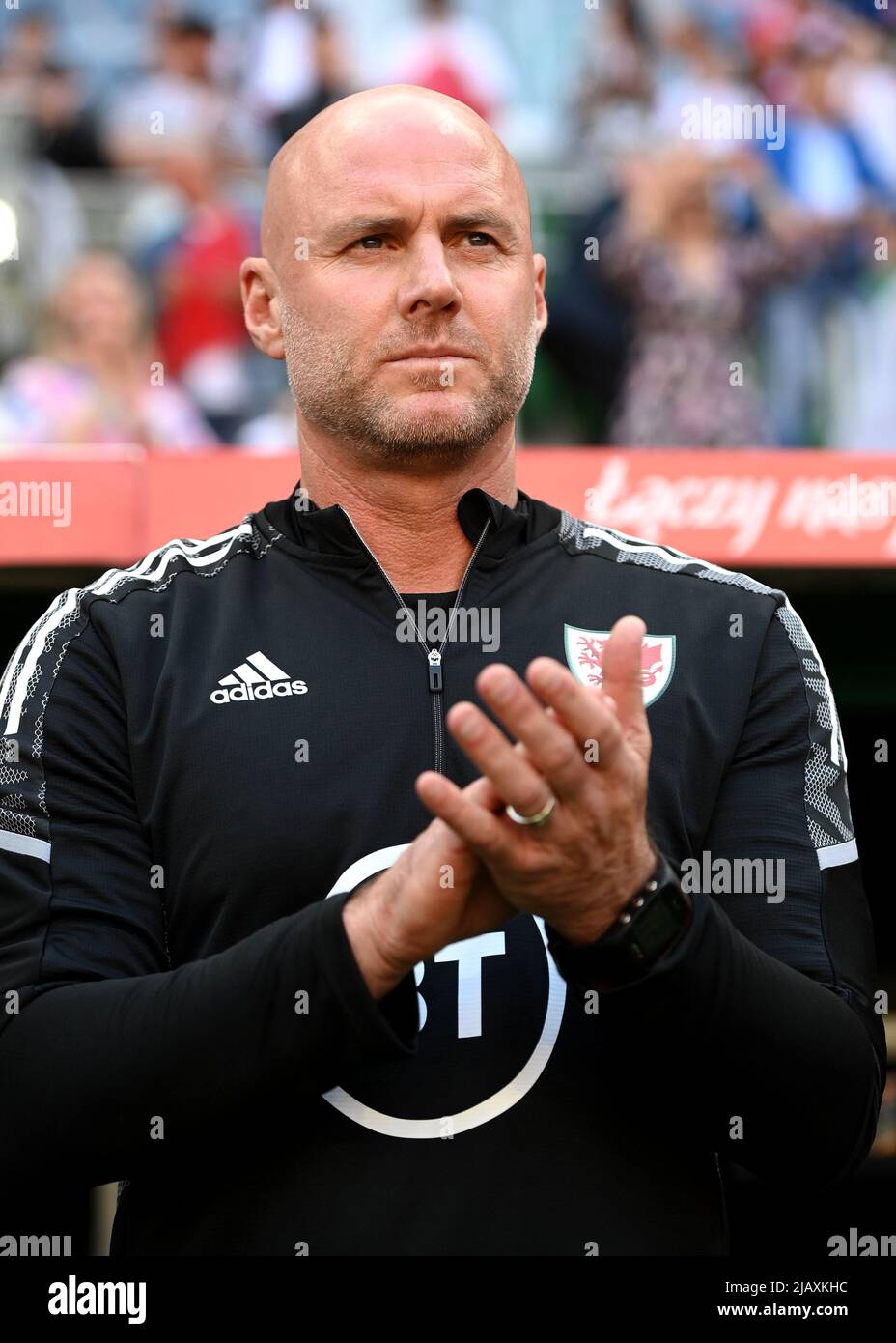 Wales Caretaker manager Rob Page during the UEFA Nations League match ...