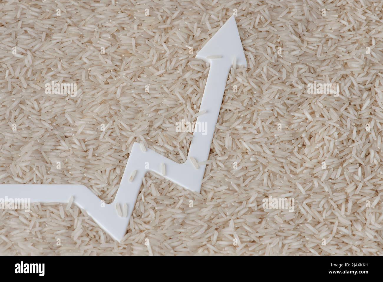 The price of rice, rising prices for agricultural crops. Food shortage ...